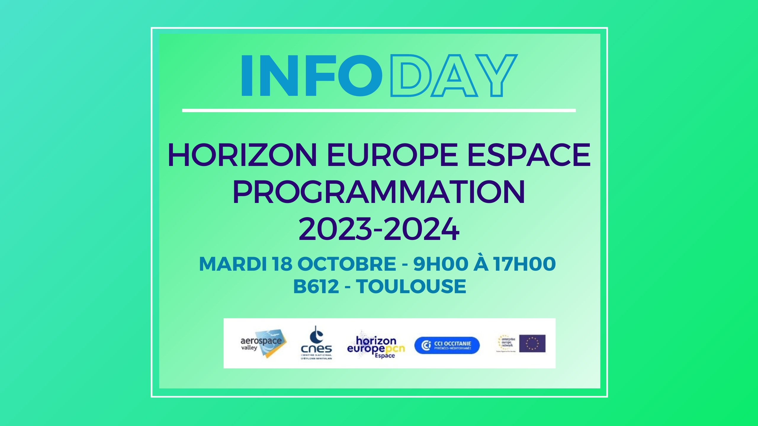 Horizon Europe Espace - Programmation 2023-2024 | Aerospace Valley